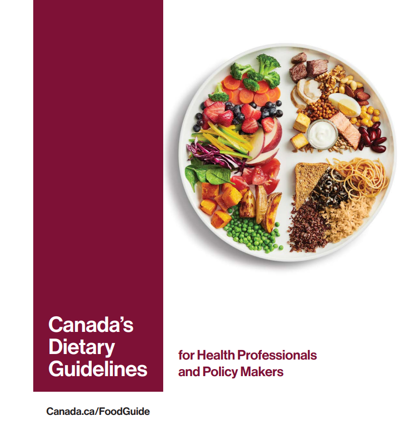 Canada s Dietary Guidelines Health Canada Today Canada s Dietary Guidelines Health Canada Today